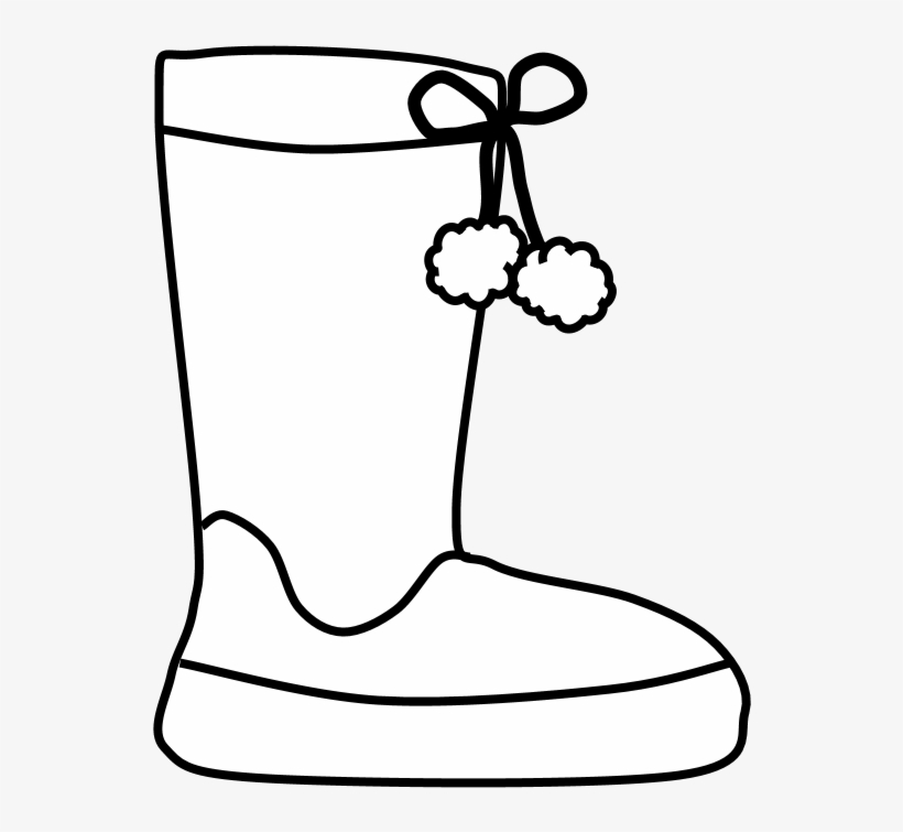 Winter Boot Clip Art
