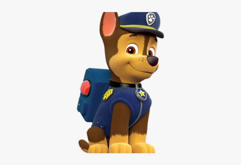 Character Clipart Paw Patrol - Police Dog In Paw Patrol PNG Image ...