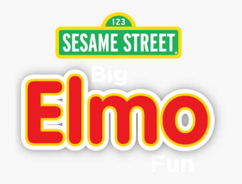 Big Elmo Fun - Sesame Street Sign PNG Image | Transparent PNG Free ...