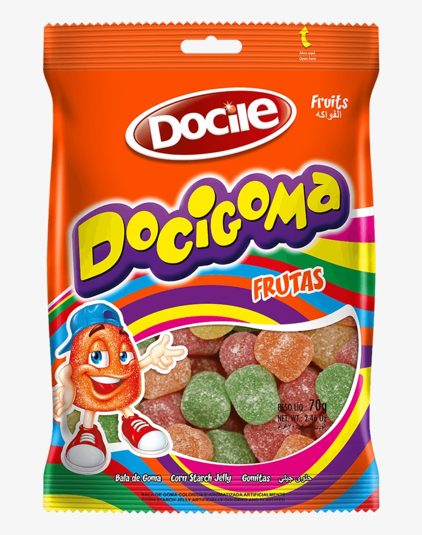 Bala De Goma Colorida - Docile PNG Image | Transparent PNG Free ...