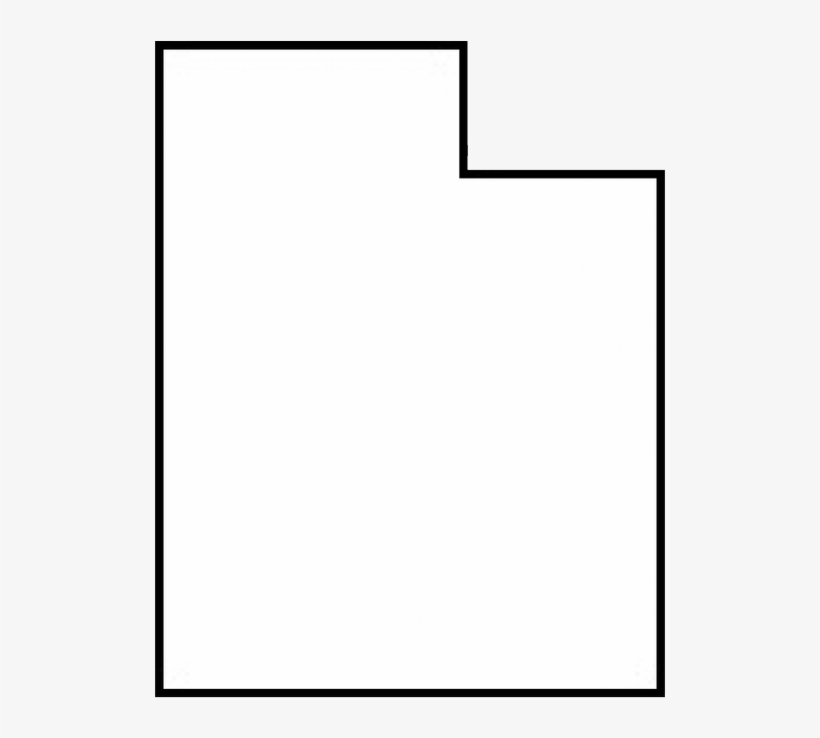 Utah Clipart Utah Outline Png - Monochrome PNG Image | Transparent PNG ...
