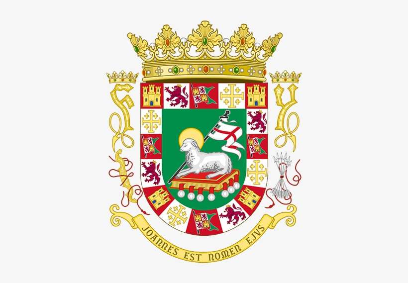 Coa Of Puerto Rico Shower Curtain PNG Image | Transparent PNG Free ...