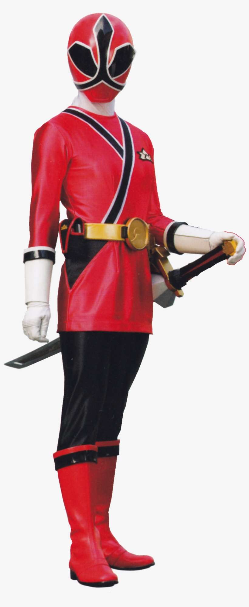 Samurai Red Ranger - Red Samurai Ranger Lauren PNG Image | Transparent ...