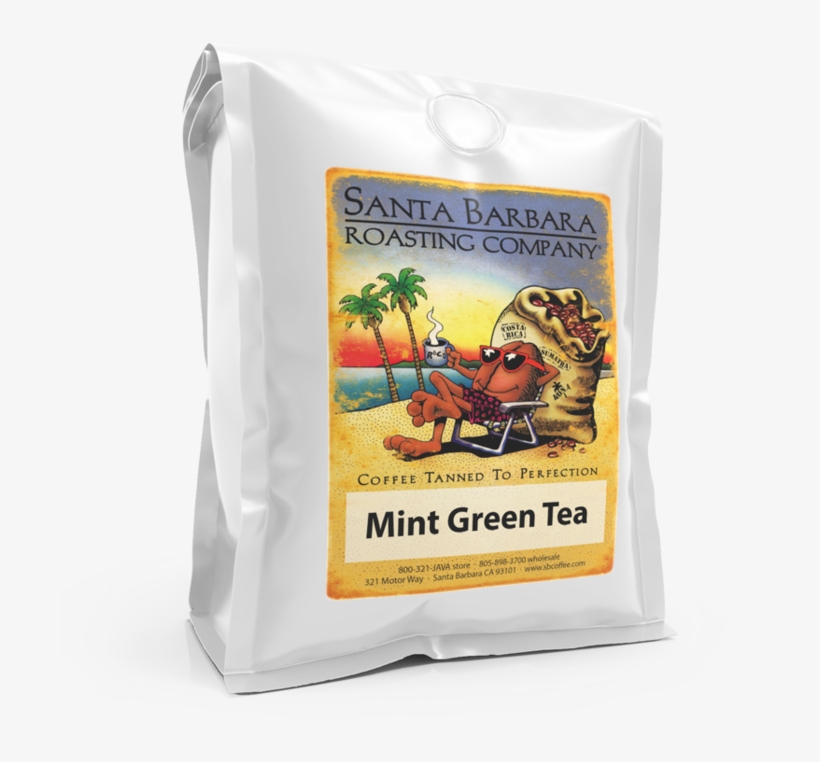 Mint Green Tea - Santa Barbara Roasting Company PNG Image | Transparent ...