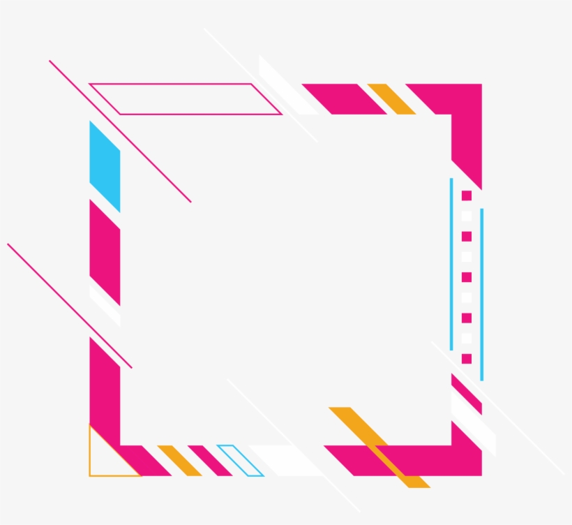 Colourful Square Banner With Abstract - Bookmaker PNG Image ...