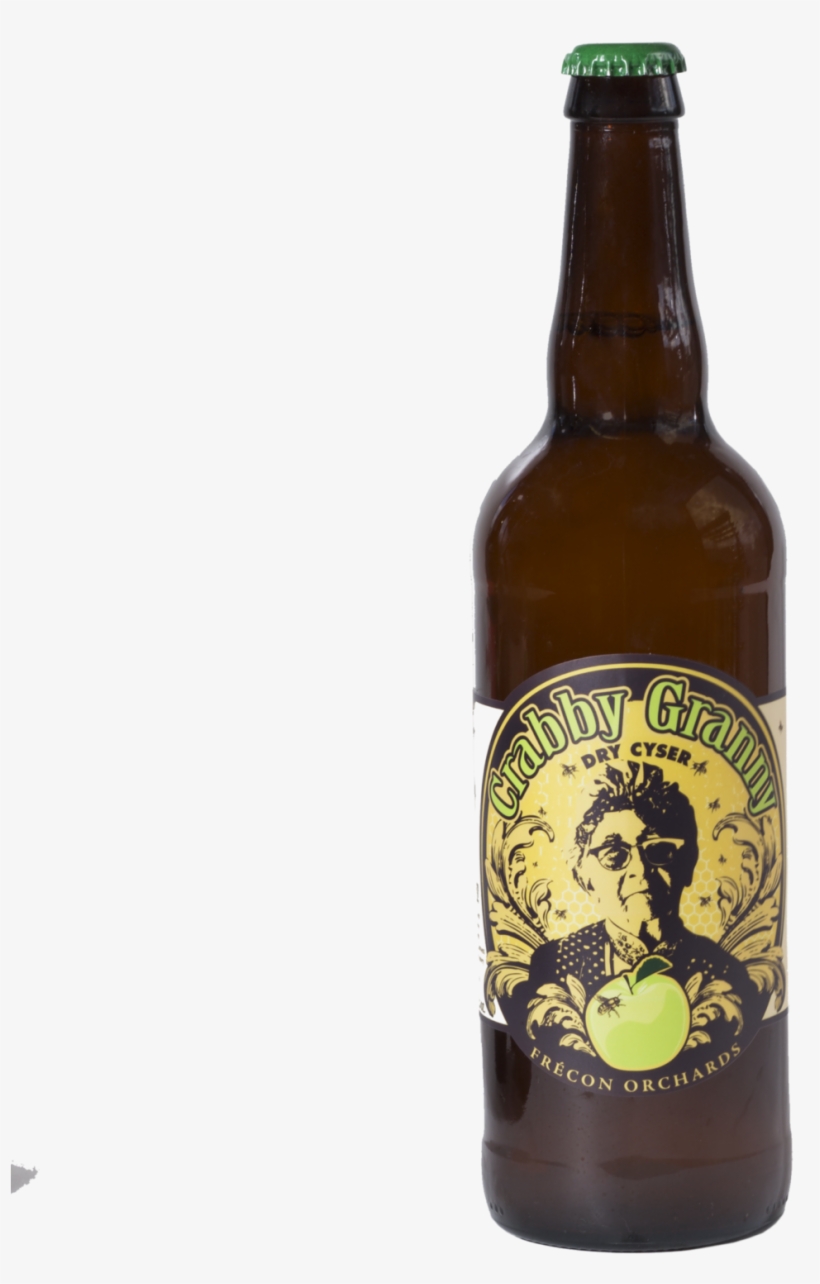 Frecon Orchards Crabby Granny - Beer Bottle PNG Image | Transparent PNG ...