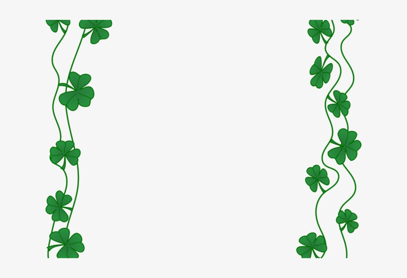 Download Patrick`s Day Clipart Border - Transparent Background St ...