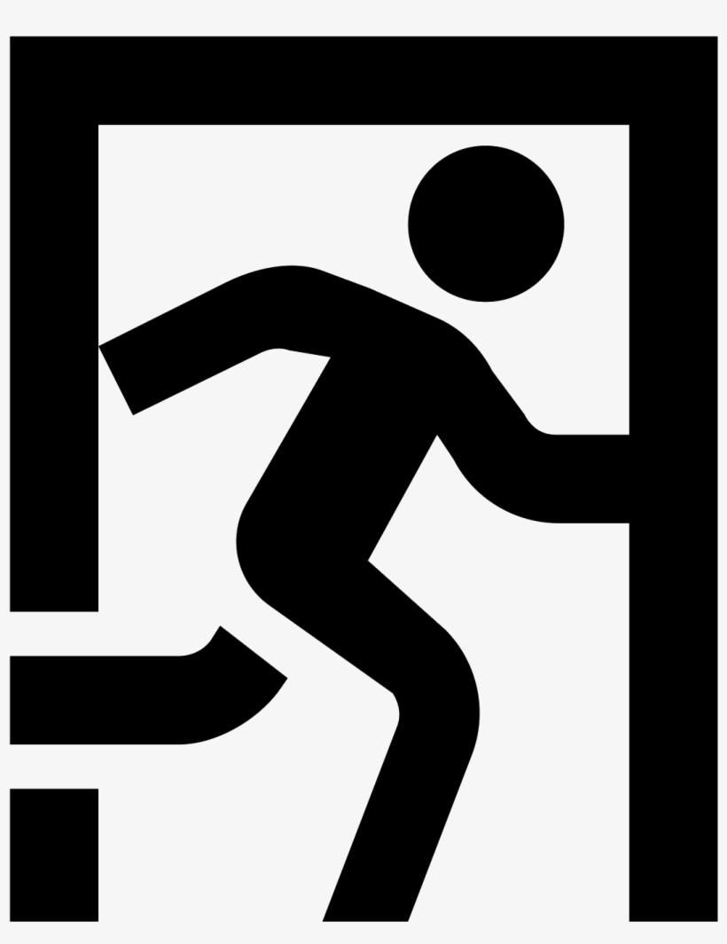Exit Sign Icon Kostenloser Download Png Und Ⓒ - Exit Sign Icon PNG ...