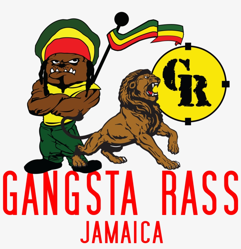 Download Gangsta Rass Jamaica - Cartoon | Transparent PNG Download ...