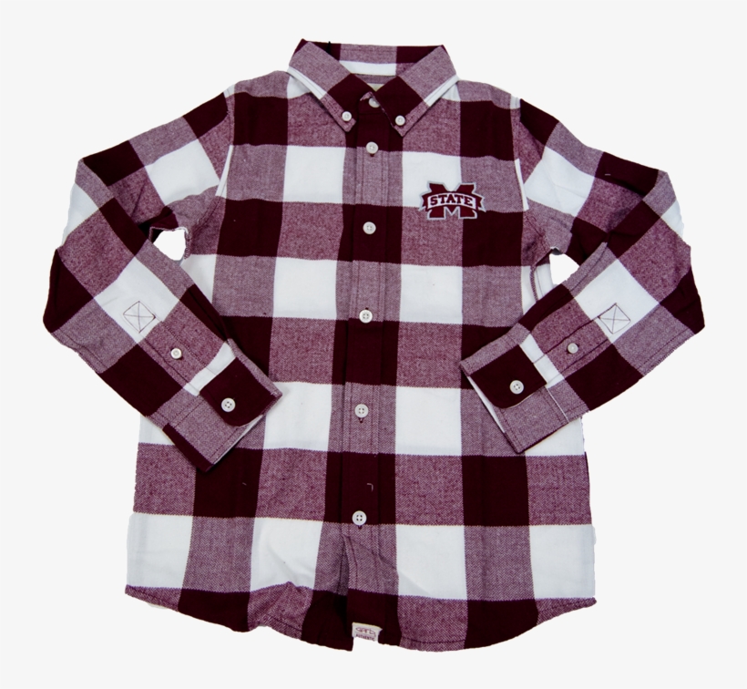 Youth Nicholas Flannel Banner M Long Sleeve Button - Yellow And Blue ...