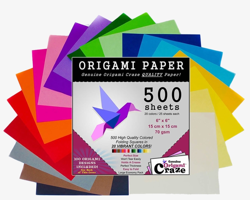 Makers Of The World's Finest Origami Paper - Color Origami Paper Gsm ...