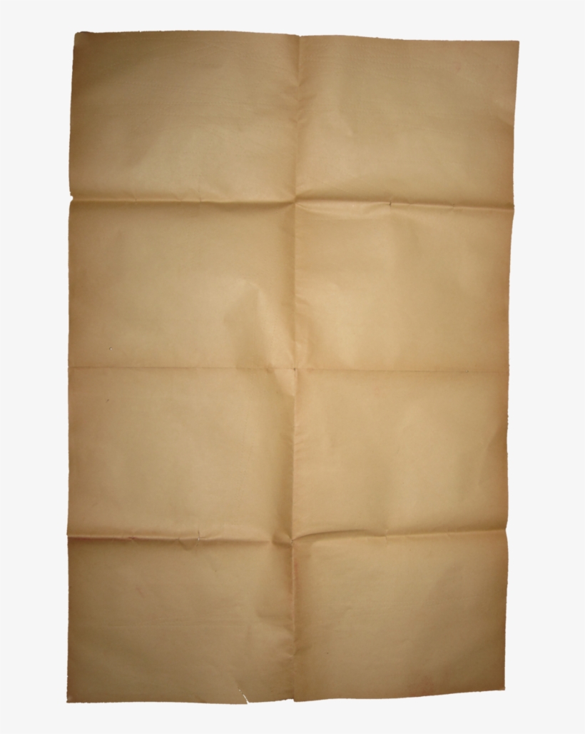 Folded Aged Paper Texture By Bura Stock - Leather PNG Image ...