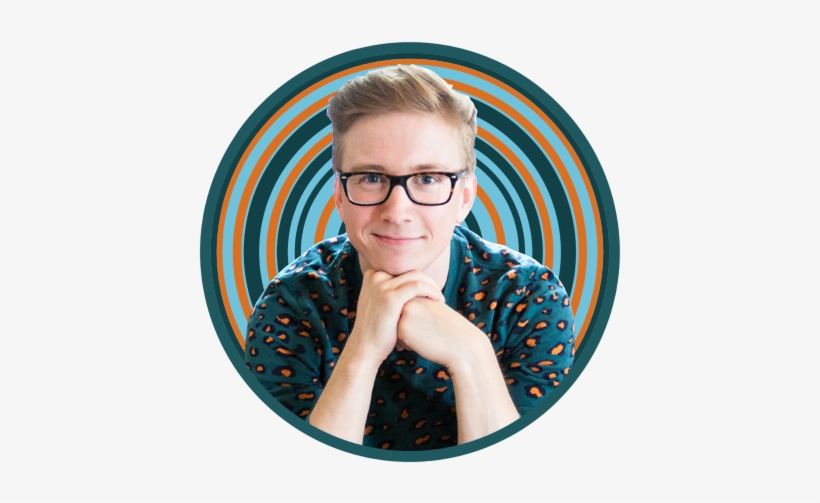 Tyler Oakley Custom Custom Icon Custom Icons Tyler - Circle PNG Image ...