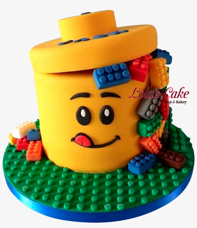 Lego Head Cake - Green Eyed Lego Head PNG Image | Transparent PNG Free ...