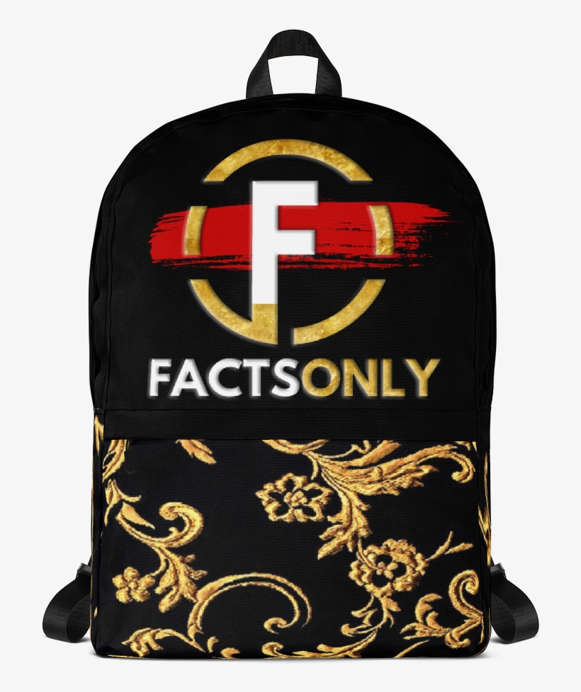 Facts Only Backpack - Bag School Unicorn Galaxy PNG Image | Transparent ...