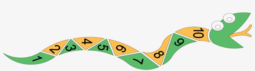 Snake With Numbers 1 PNG Image | Transparent PNG Free Download on SeekPNG