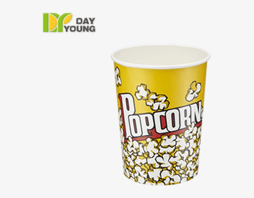 Paper Popcorn Cups 32oz - Popcorn Paper Cup Png PNG Image | Transparent ...