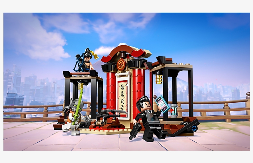 Genji - Lego Overwatch Genji Vs Hanzo PNG Image | Transparent PNG Free ...