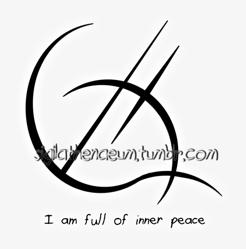 “i Am Full Of Inner Peace” Sigil Requested By Anonymous - Sigil For ...