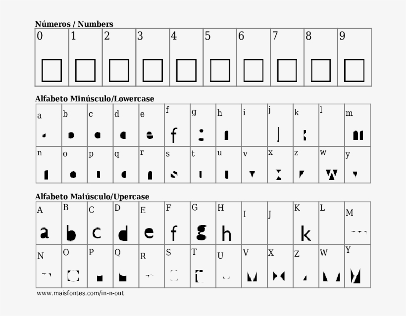 Font Details In N Out - Fonte Geometric PNG Image | Transparent PNG ...
