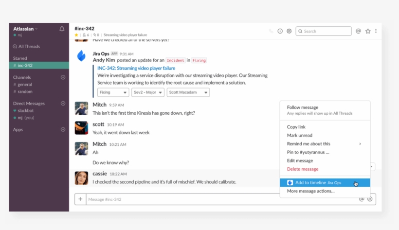 Push To Timeline - Jira Slack PNG Image | Transparent PNG Free Download ...