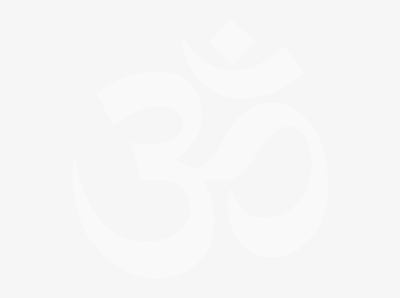 Aum Symbol In White PNG Image | Transparent PNG Free Download on SeekPNG