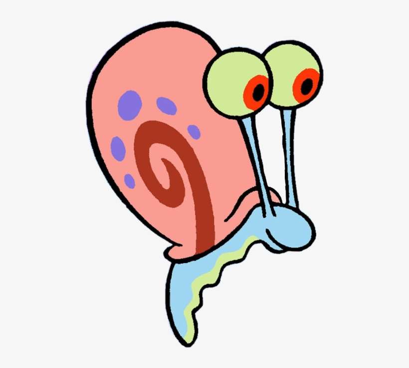 Gary The Snail Memes PNG Image | Transparent PNG Free Download on SeekPNG