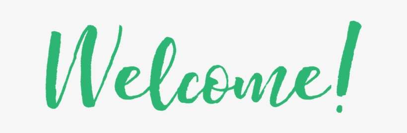 Welcome - Calligraphy PNG Image | Transparent PNG Free Download on SeekPNG