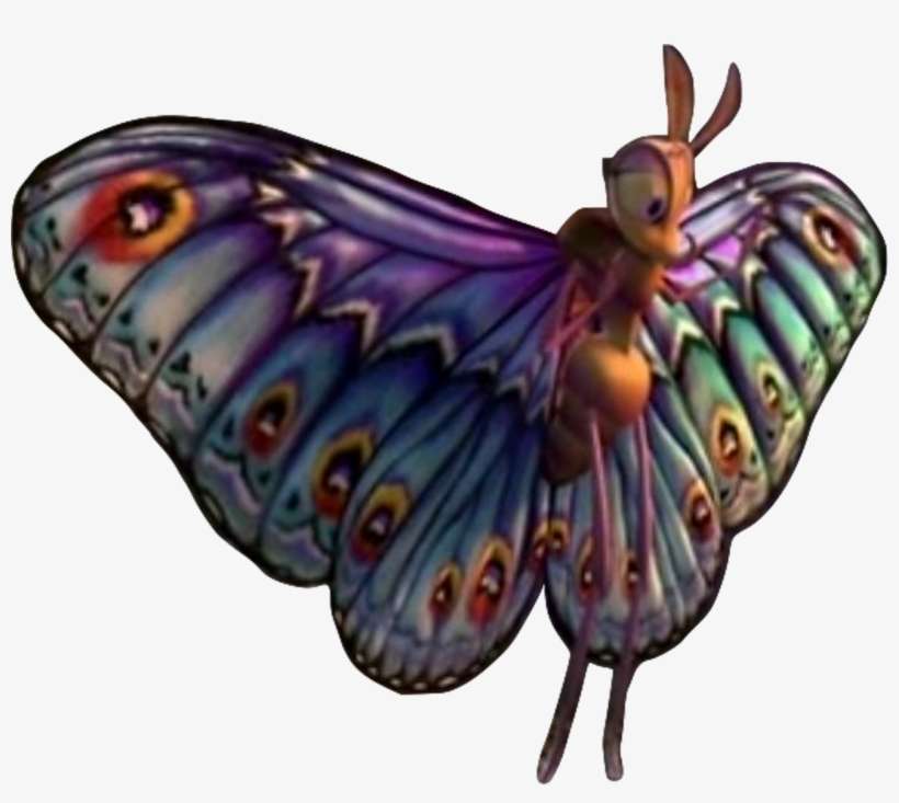 Gypsy - Butterfly A Bug's Life Characters PNG Image | Transparent PNG ...
