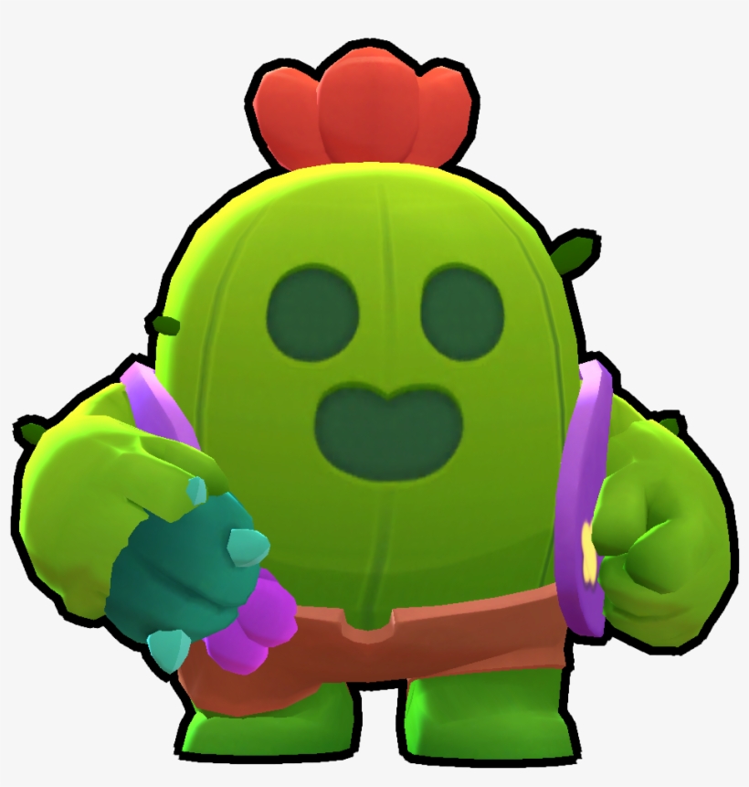 Download Spike - Spike Png Brawl Stars | Transparent PNG Download | SeekPNG