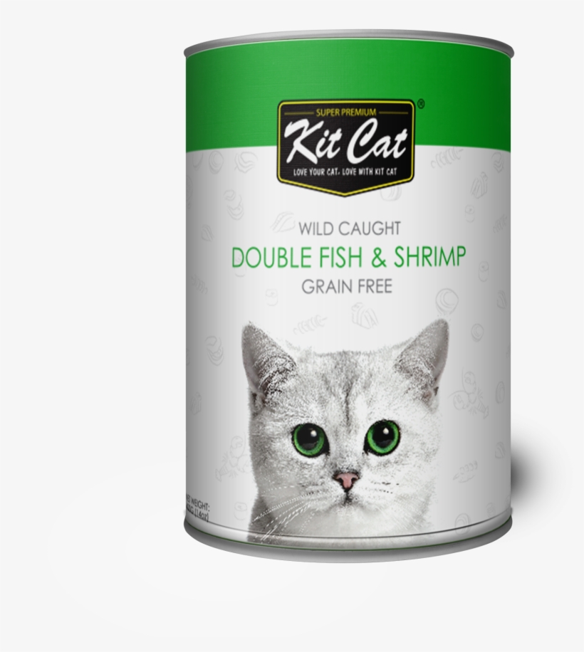 Kit Cat Wild Caught Double Fish & Shrimp Grain Free - Kit Kat Cat Food ...