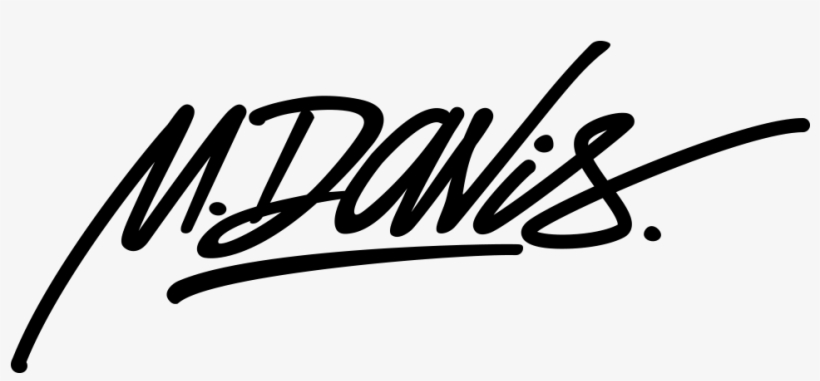 Michael Davis - Calligraphy PNG Image | Transparent PNG Free Download ...