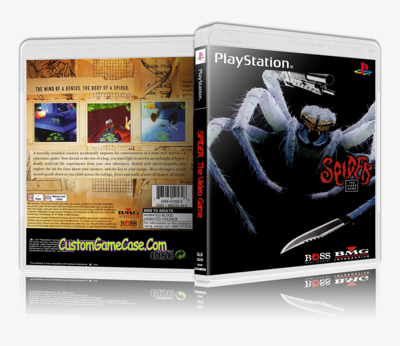 Download Sony Playstation 1 Psx Ps1 - Ps1 Game Spider | Transparent PNG ...