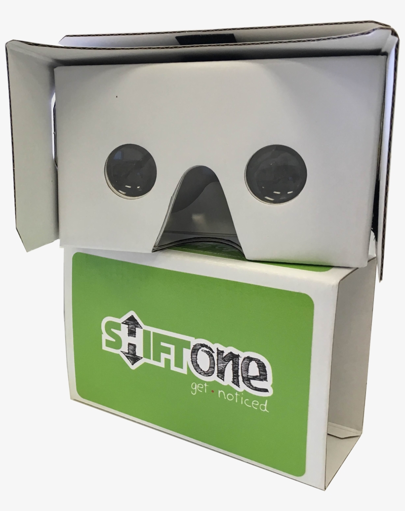 Download Vinyl Sticker Google Cardboard - Box | Transparent PNG ...