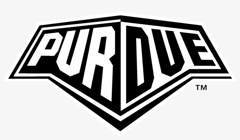Download Purdue University Boilermakers Logo Black And White - Purdue ...