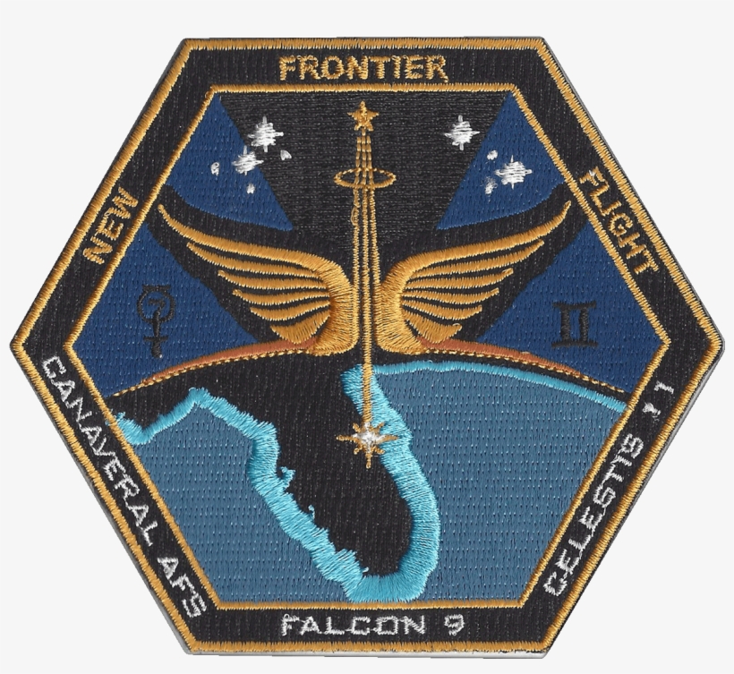 New Frontier Flight Mission Logo - Emblem PNG Image | Transparent PNG ...