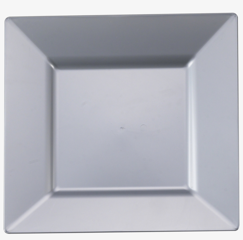 Silver Plastic Square - Plate PNG Image | Transparent PNG Free Download ...