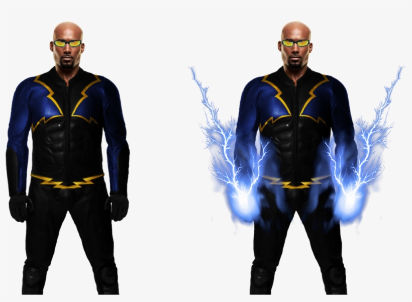 Black Lightning Transparent Background By Camo Flauge - Black Lightning ...