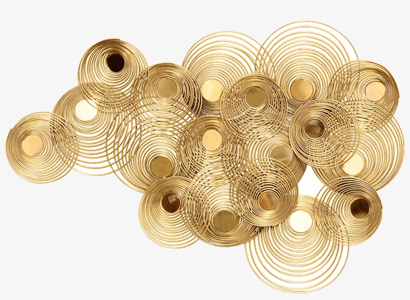 Golden Metal Element Ring Png - Brass PNG Image | Transparent PNG Free ...