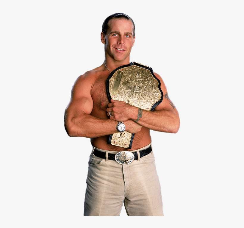 Shawn - Wwe Shawn Michaels World Heavyweight Champion PNG Image ...
