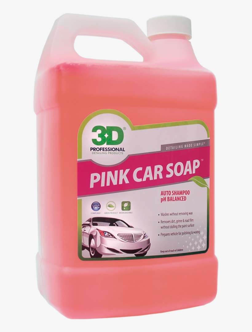 3d Pink Car Foam/bucket Wash Soap 16oz PNG Image | Transparent PNG Free ...