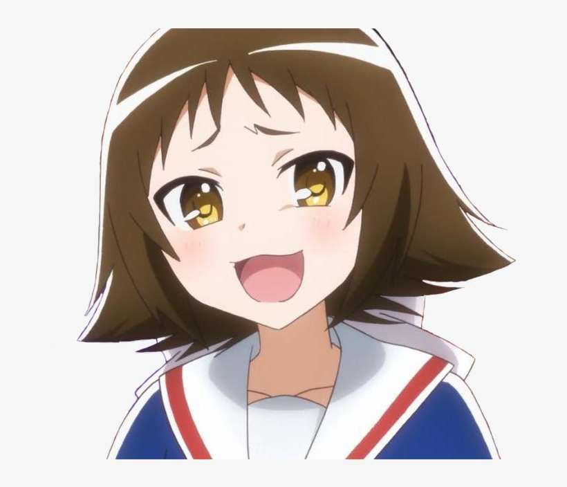 Download 45759818 - >> - Smug Anime Girl Png | Transparent PNG Download ...