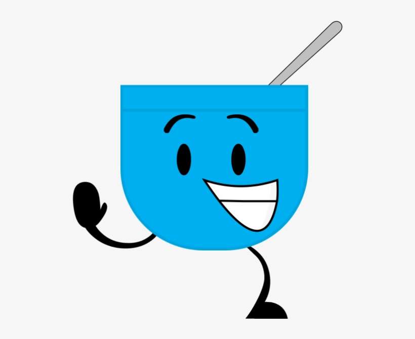 Download Cereal Bowl Pose - Bfdi Cereal Bowl | Transparent PNG Download ...