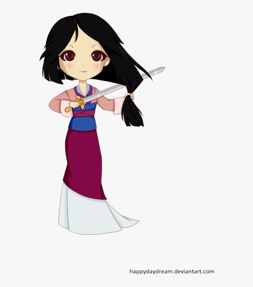 Chibi Mulan - Mulan Hd Chibi PNG Image | Transparent PNG Free Download ...