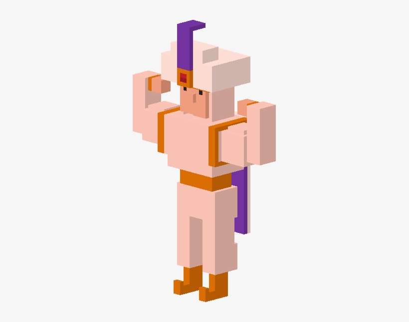 Buff Prince Ali - Buff Prince Ali Disney Crossy Road PNG Image ...