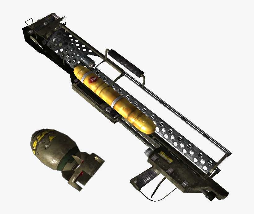 Fo3 Fatman With Nuke - Fat Man Fallout 3 PNG Image | Transparent PNG ...