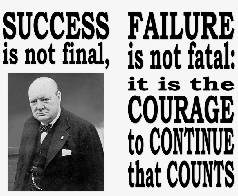 Winston Churchill Quote - Saying By Winston Churchill PNG Image ...
