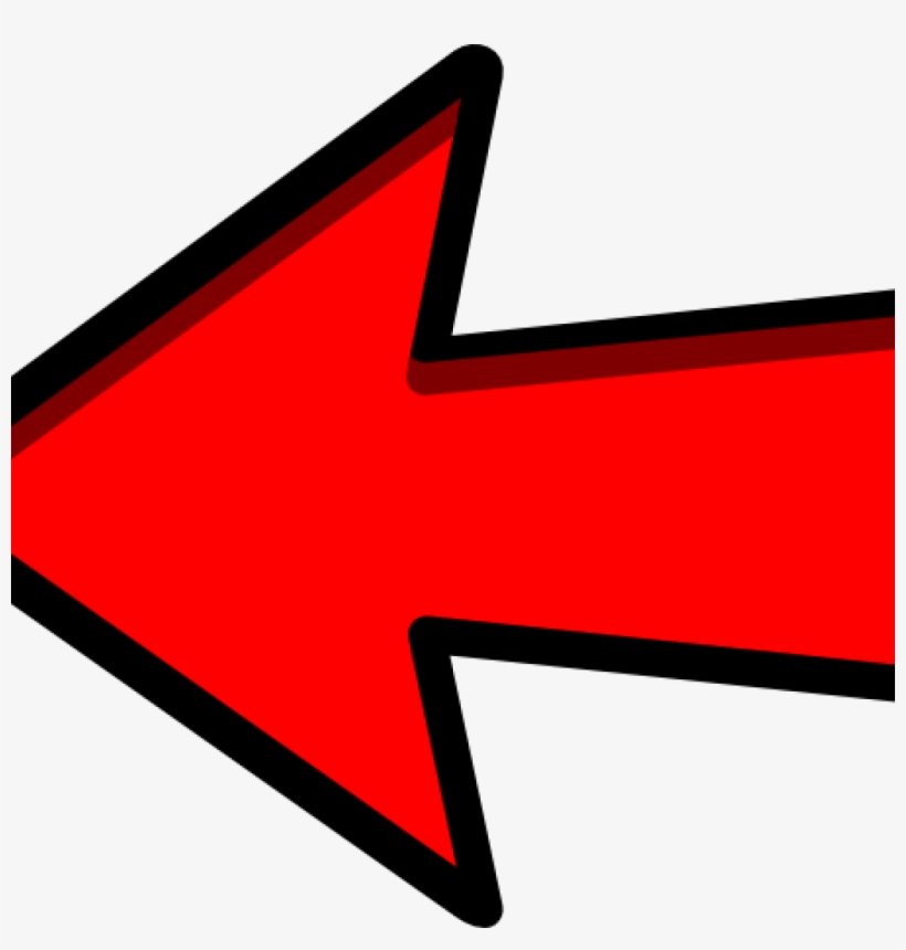 Download Red Arrow Clipart Left Red Arrow Clip Art At Clker - Red Arrow Pointing To The Left ...