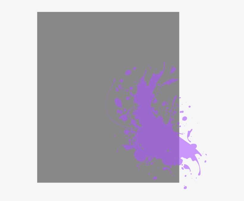 Purple Splat Clip Art At Clker - Ink PNG Image | Transparent PNG Free ...