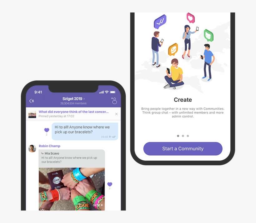 Build Your Community - 2019 Viber PNG Image | Transparent PNG Free ...